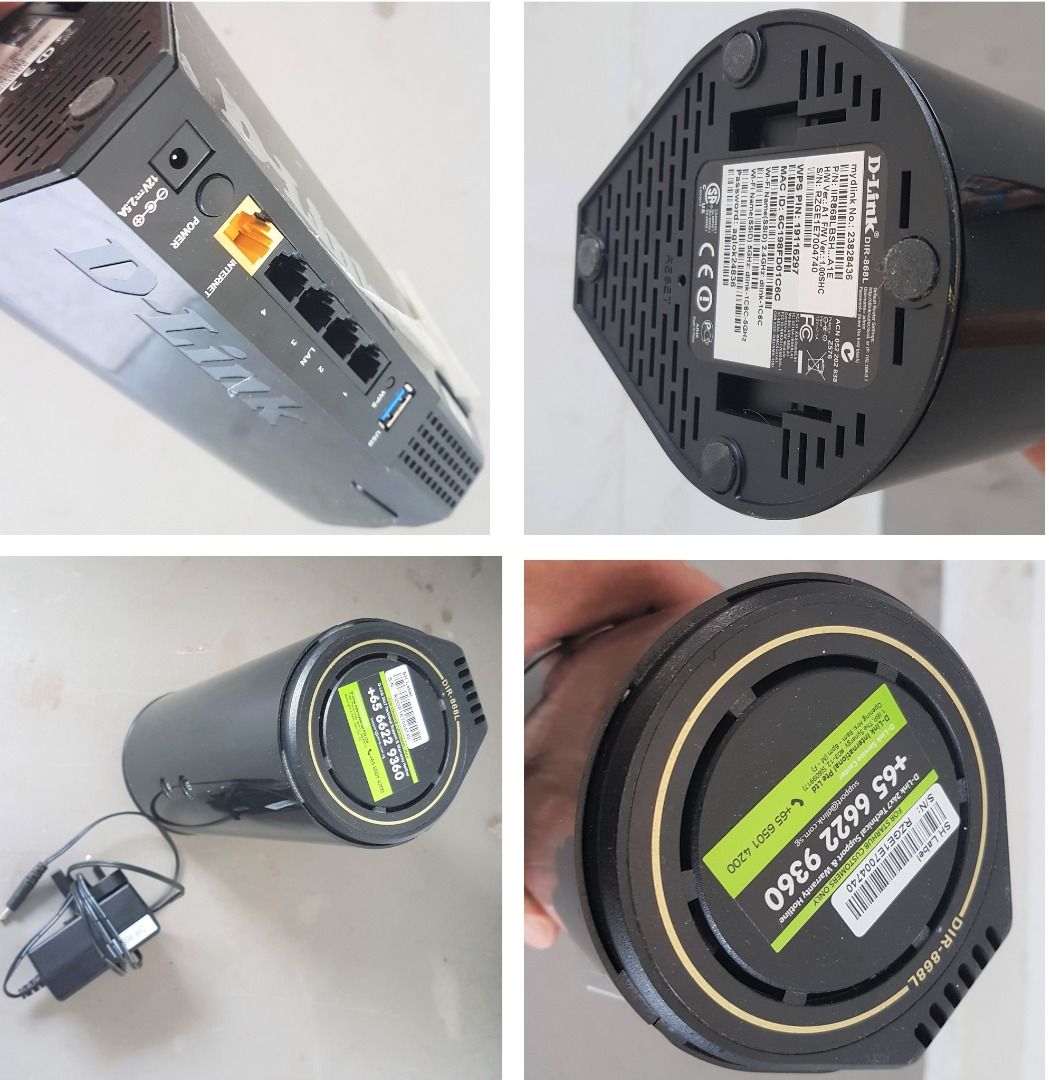 D-Link Wireless AC 1750 Dual-band Gigabit Cloud Router, DIR-868L ...