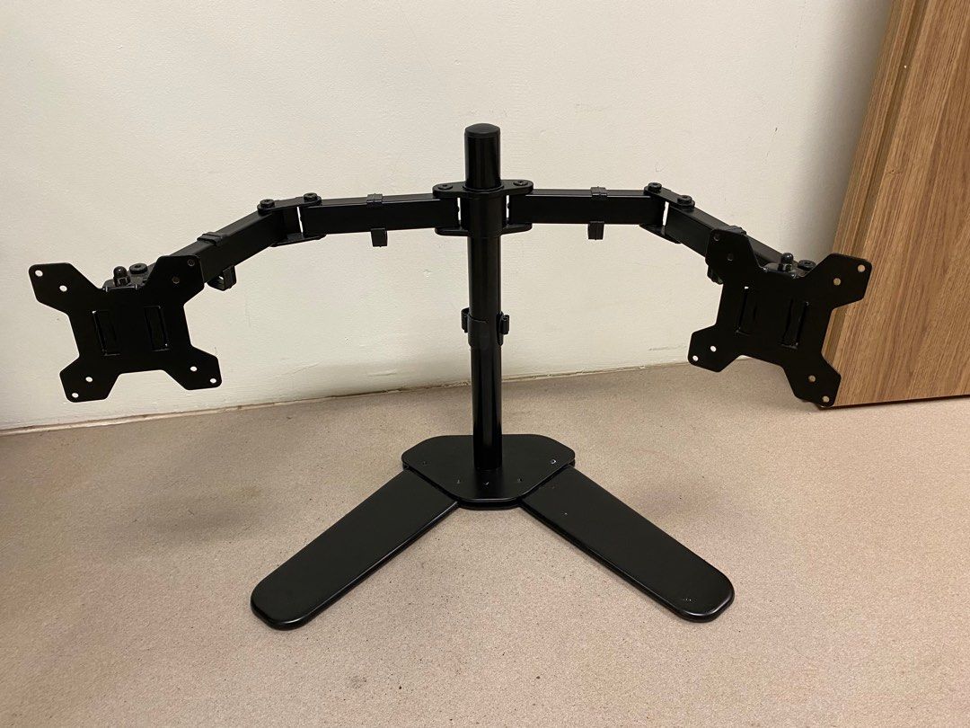 Double arm monitor stand - standard VESA mounts, Computers & Tech ...
