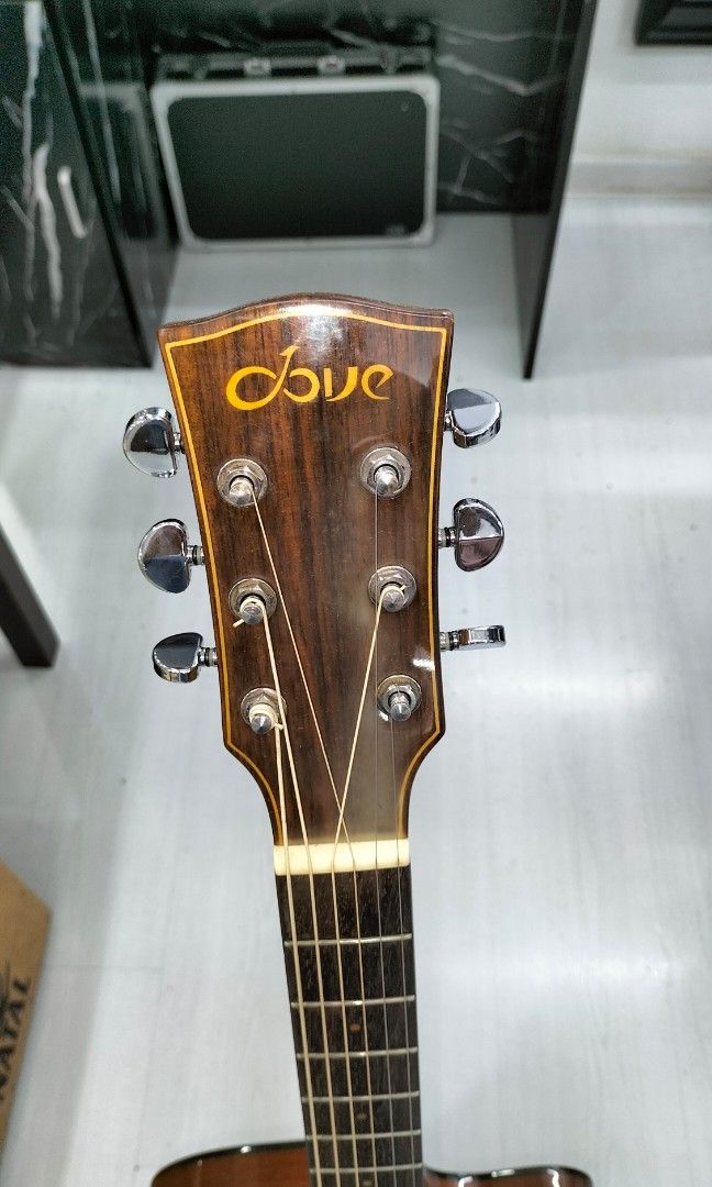 DOVE ACOUSTIC ELECTRIC GUITAR., Hobbies & Toys, Music & Media, Musical Instruments on Carousell