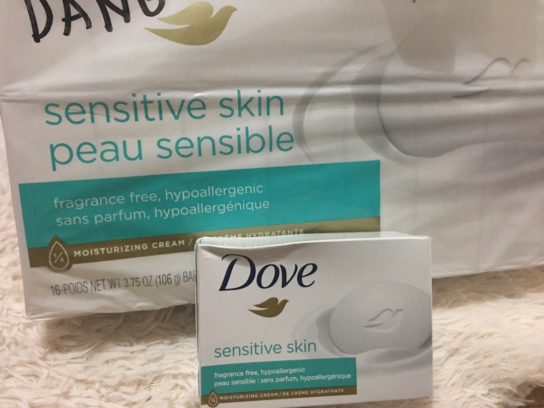 Dove sensitive skin, Beauty & Personal Care, Face, Face Care on Carousell