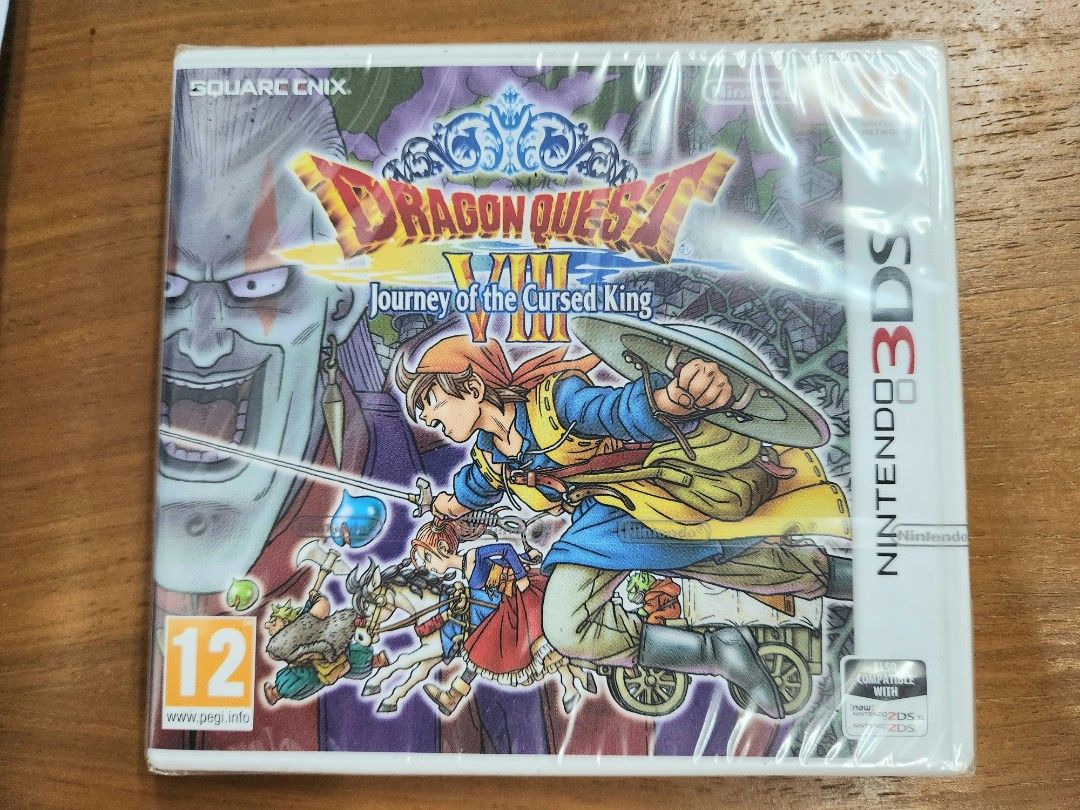 Dragon Quest VIII Journey of The Cursed King (Sealed) for Nintendo 3DS ...