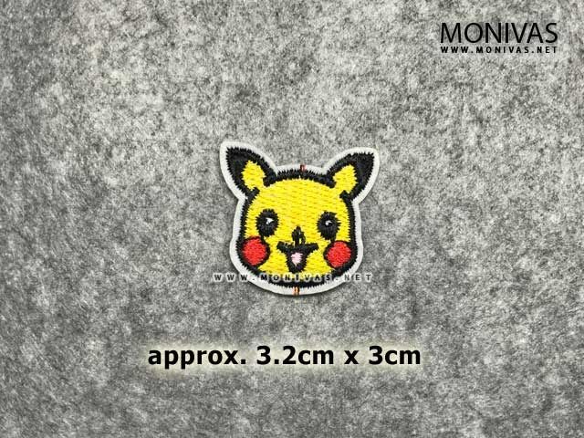 Eevee Iron On Patch DIY Pokemon Embroidery Applique Badge Decorations ...