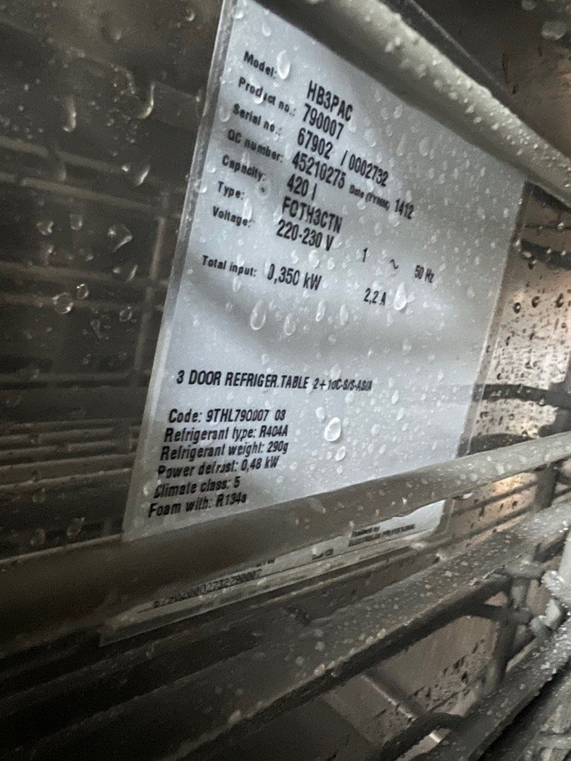 Electrolux Tray Insert Counter Chiller, TV & Home Appliances, Kitchen ...