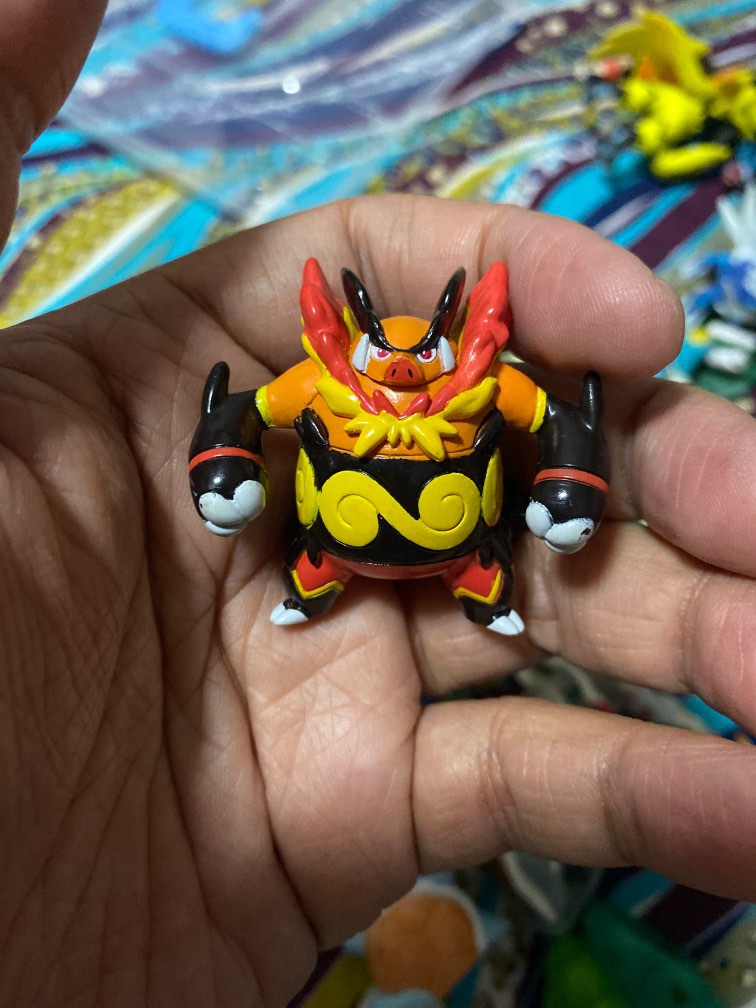 Emboar Original Pokemon, Hobbies & Toys, Toys & Games on Carousell