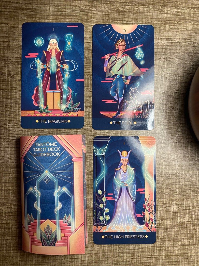 Fantome Tarot Deck by Lamuci Design, Hobbies & Toys, Toys & Games on ...