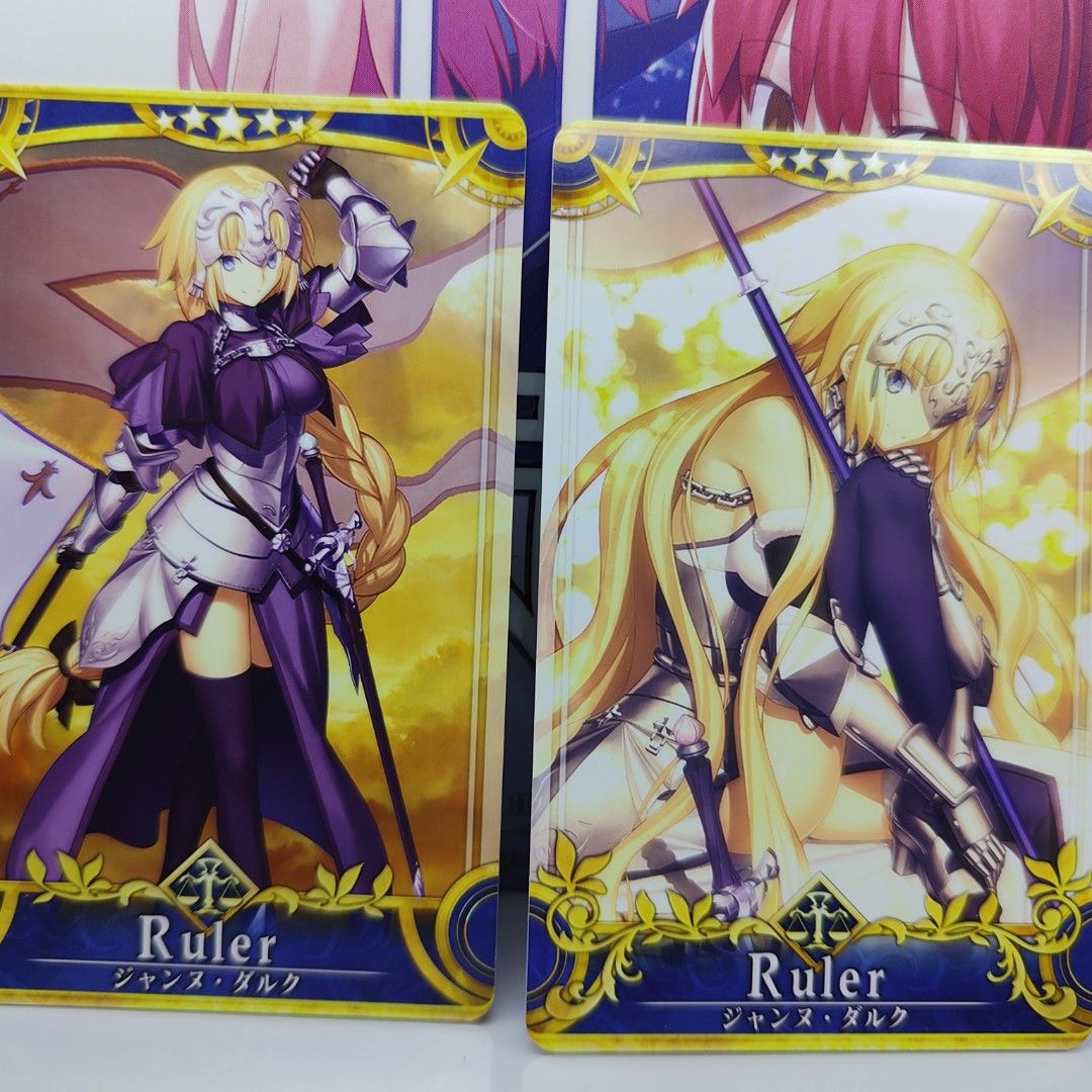 Fgo Jeanne Ruler card (Fate Grand Order Arcade), Hobbies & Toys ...