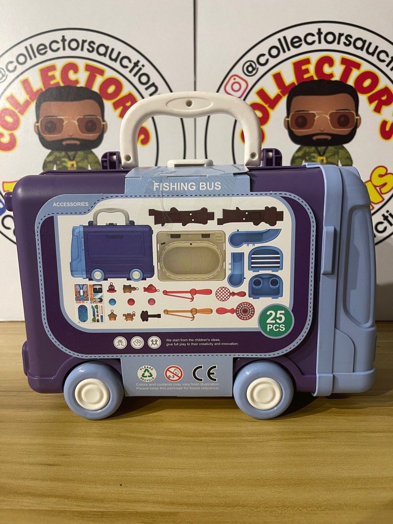 Fishing Bus Play Set, Hobbies & Toys, Toys & Games on Carousell
