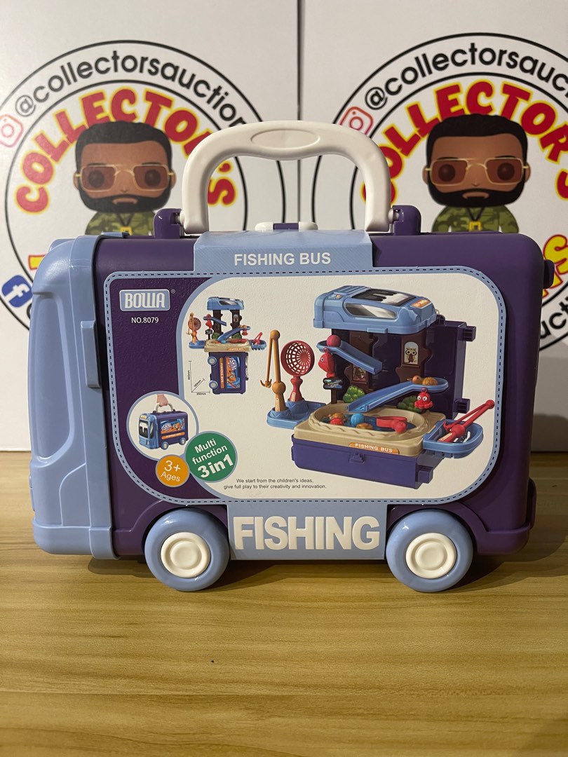 Fishing Bus Play Set, Hobbies & Toys, Toys & Games on Carousell