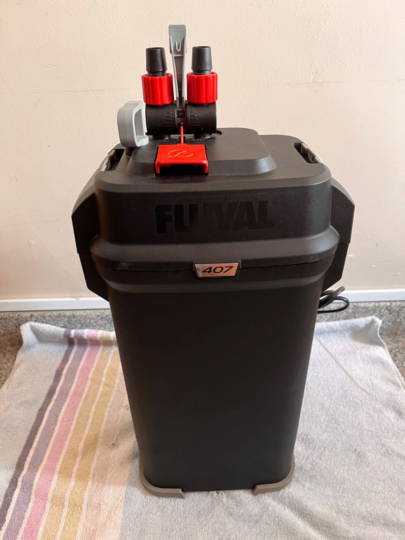 Fluval 407 Canister Filter, Pet Supplies, Homes & Other Pet Accessories ...