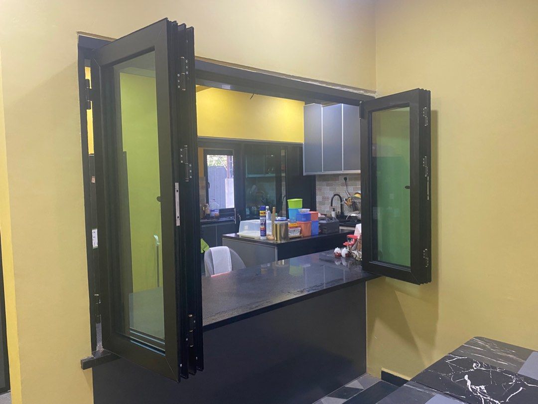 Folding Window Trackless, Furniture & Home Living, Kitchenware ...