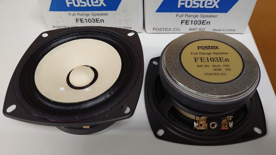 FOSTEX FE103En Full range speakers, Audio, Soundbars, Speakers ...
