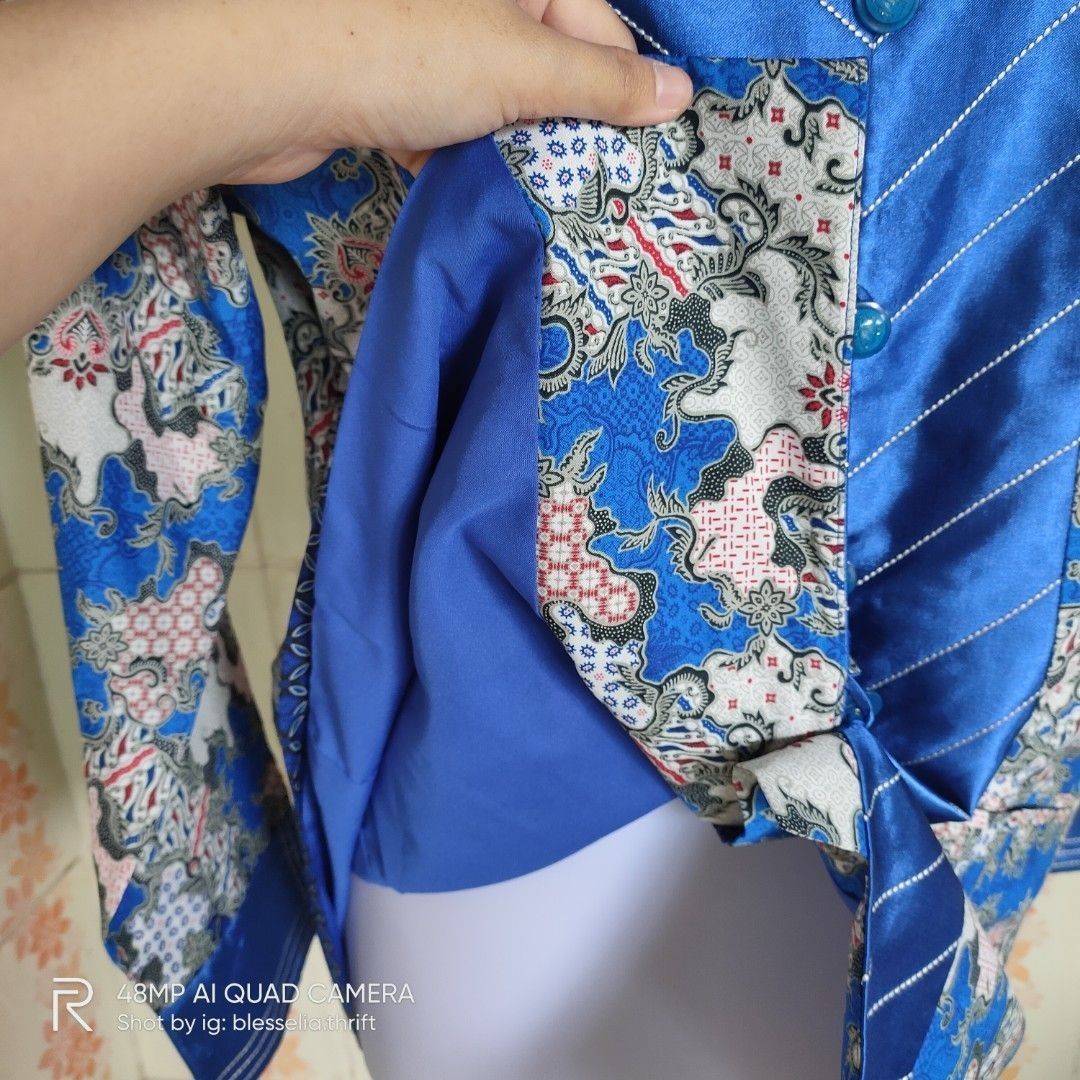 Freeong Couple Sarimbit batik kerja batik kris batik kantor kemeja ...