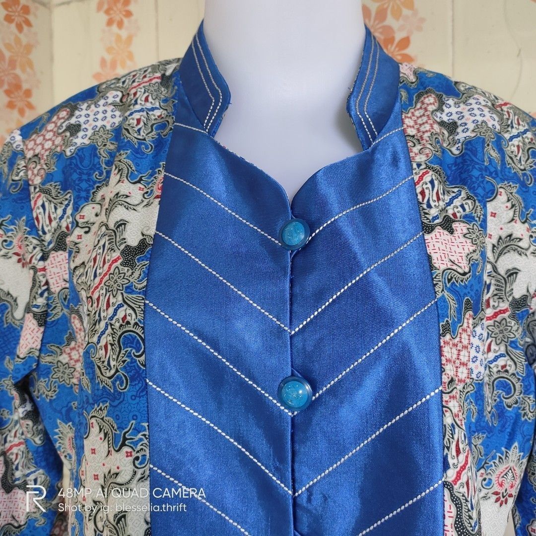 Freeong Couple Sarimbit batik kerja batik kris batik kantor kemeja ...