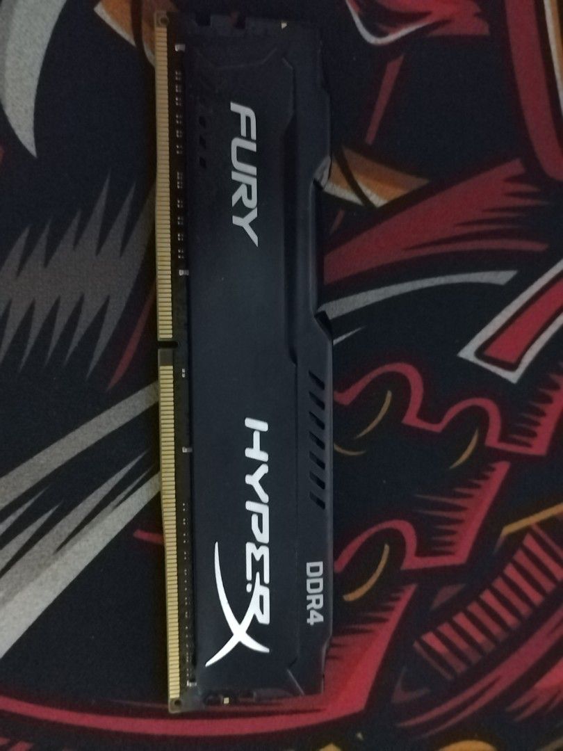 rush!fs: ddr4 hyper x fury 1x16gb 2666mhz, Computers & Tech, Parts ...