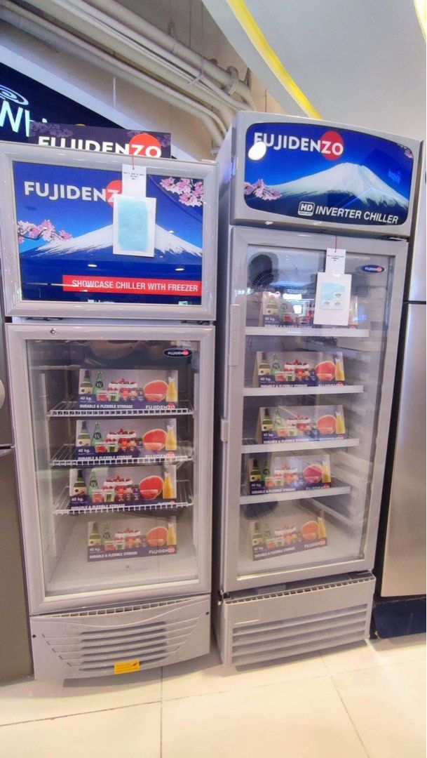 FUJIDENZO SHOWCASE CHILLER, TV & Home Appliances, Kitchen Appliances ...