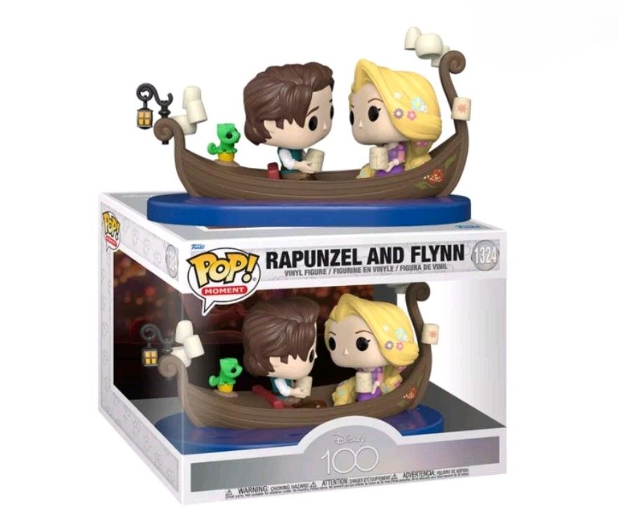 Funko Pop! Moment: Disney 100 - Rapunzel & Flynn [FUNKO FAIR 2023 ...