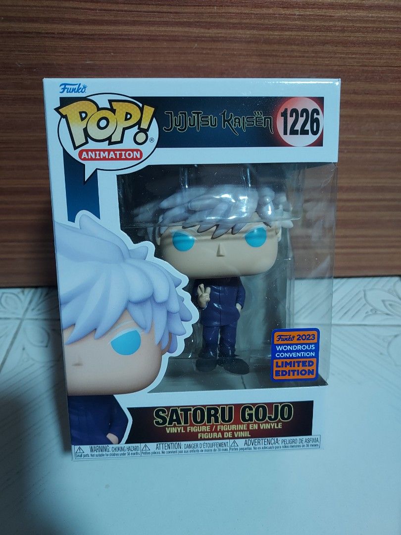 Funko Satoru Gojo Wondrous convention, Hobbies & Toys, Toys & Games on ...