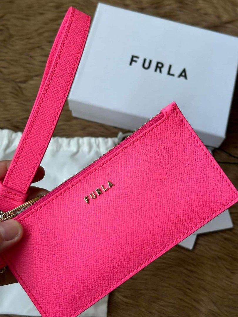 FURLA COIN & CARD PURSE, Women's Fashion, Bags & Wallets, Wallets ...
