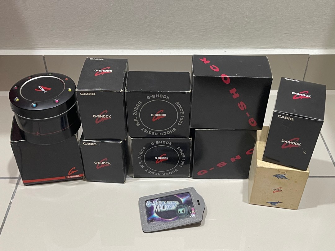 G shock Box, Men's Fashion, Watches & Accessories, Watches on Carousell