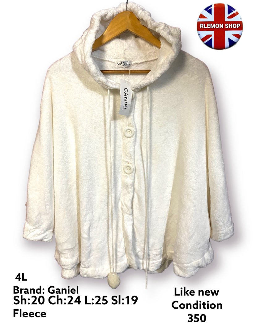 Ganiel Fleece Hoodie Jacket on Carousell