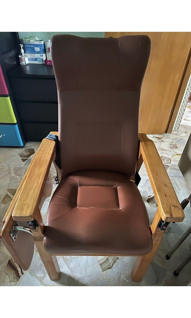 Geriatric Wooden Chair, Furniture & Home Living, Furniture, Chairs on ...