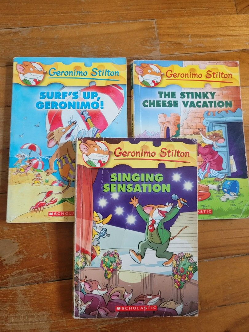 Geronimo Stilton and Roald Dahl Books, Hobbies & Toys, Books ...