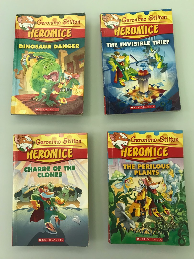 Geronimo Stilton Heromice, Hobbies & Toys, Books & Magazines, Children ...