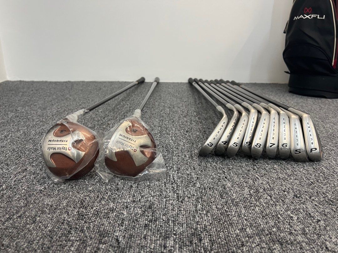 Golf Bag + Set - Taylor Made, Sports Equipment, Sports & Games, Golf on ...