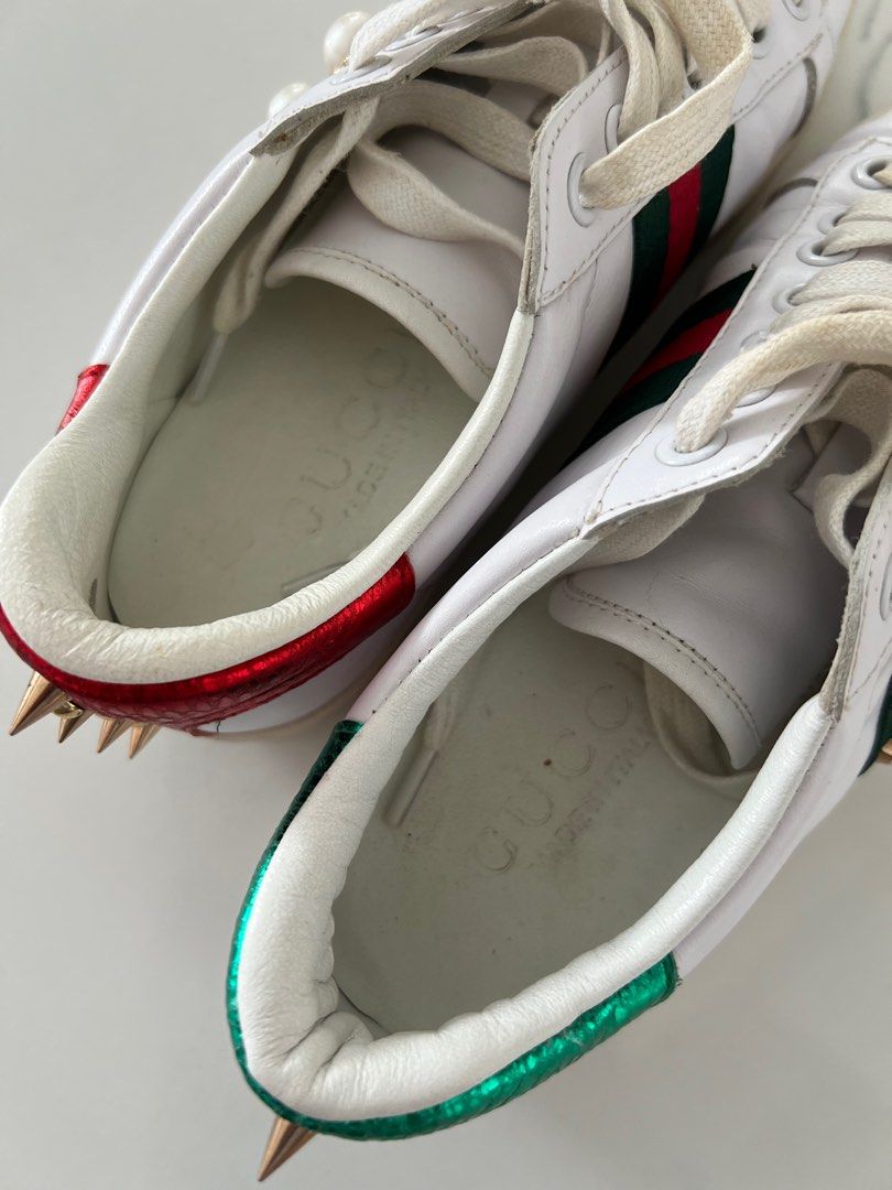 Gucci female shoes size 37, Luxury, Sneakers & Footwear on Carousell