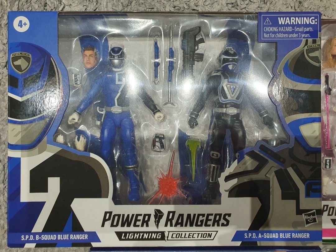 Hasbro Power Rangers Lightning Collection S.P.D. Set, Omega Ranger ...