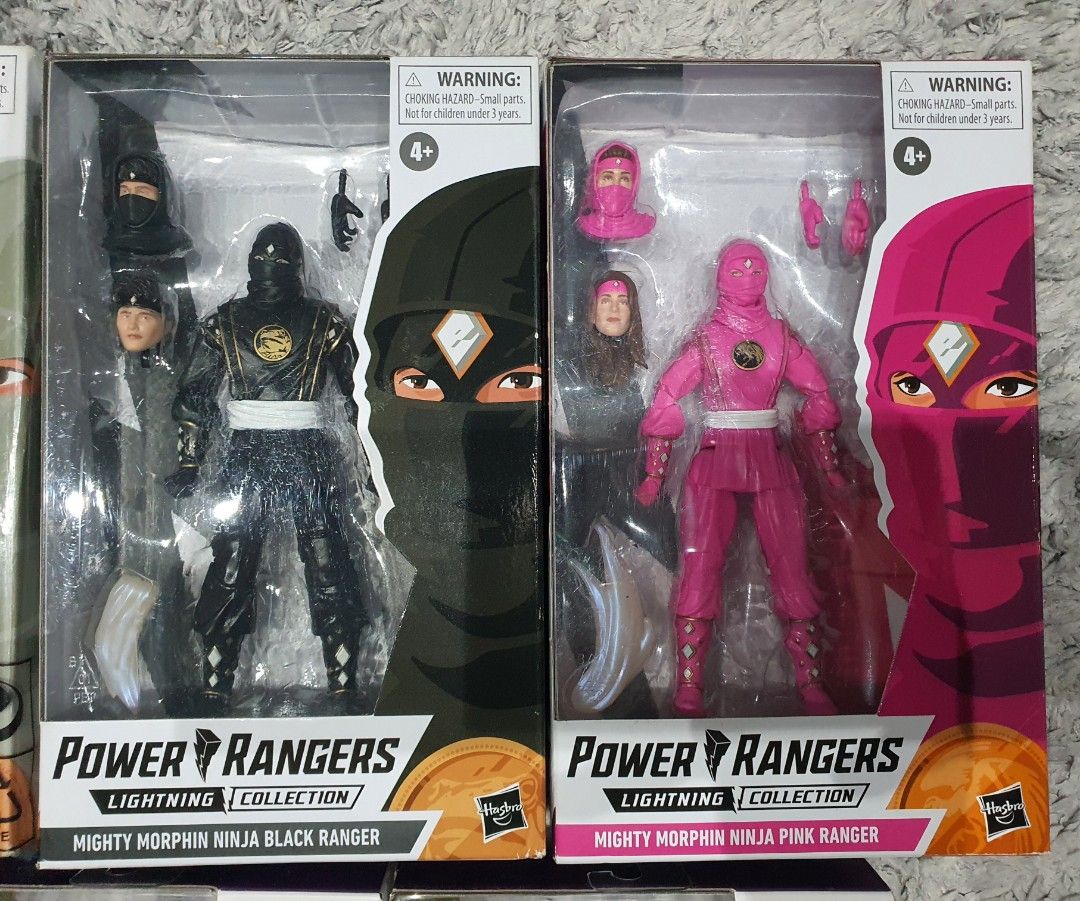 Hasbro Power Rangers Lightning Collection Ninja Ranger & Tenga Warriors ...
