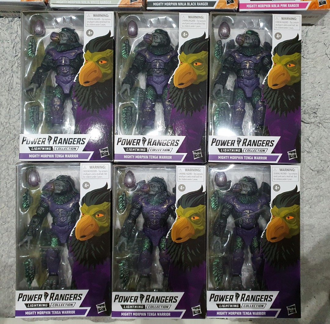 Hasbro Power Rangers Lightning Collection Ninja Ranger & Tenga Warriors ...