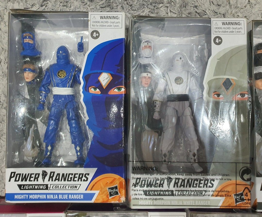 Hasbro Power Rangers Lightning Collection Ninja Ranger & Tenga Warriors ...