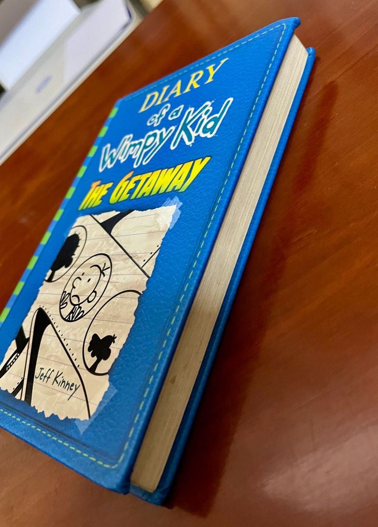 HB Diary of a Wimpy Kid #12 The Getaway Hardbound Book, Hobbies & Toys ...