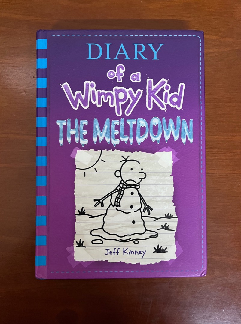 HB Diary of a Wimpy Kid #13 The Meltdown Hardbound Book, Hobbies & Toys, Books & Magazines ...