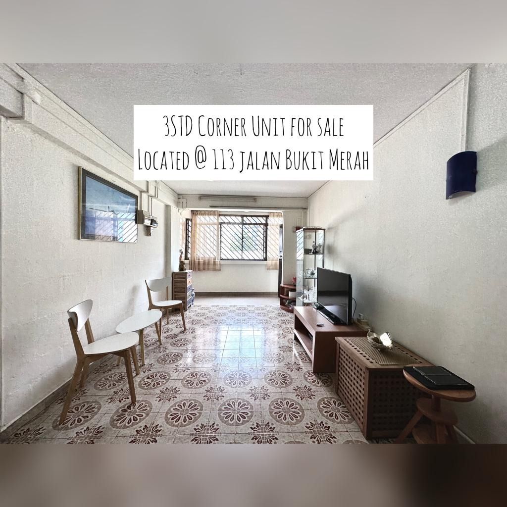 HDB For Sale, 113 Jalan Bukit Merah, 3std HDB, With Recess Area ...
