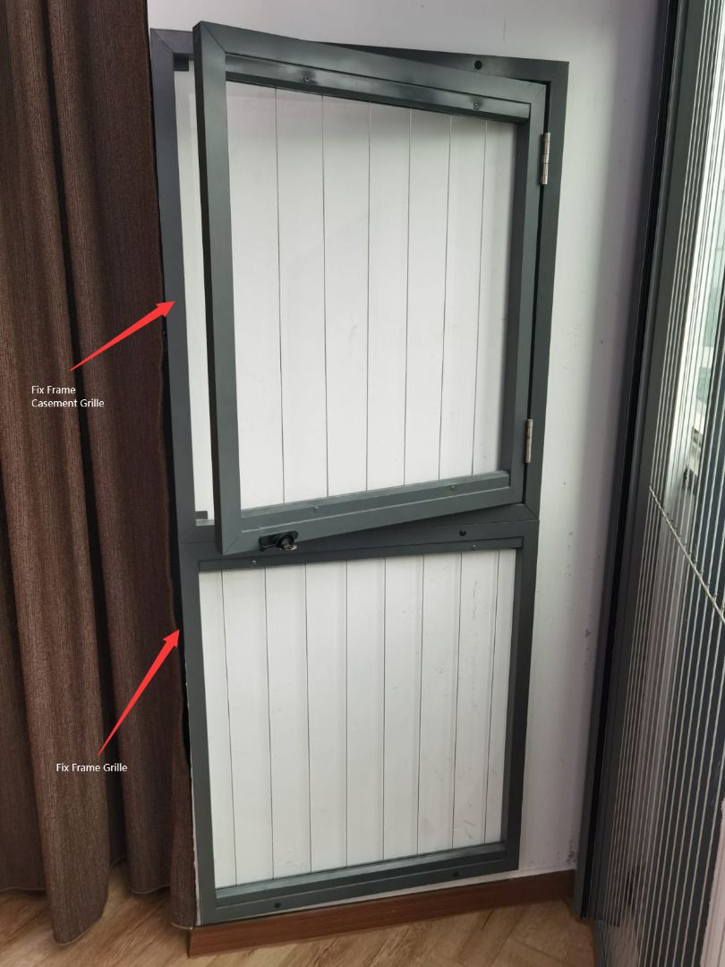 HDB Window | Invisible Grille | Fixed Invisible Girlle | Casement ...
