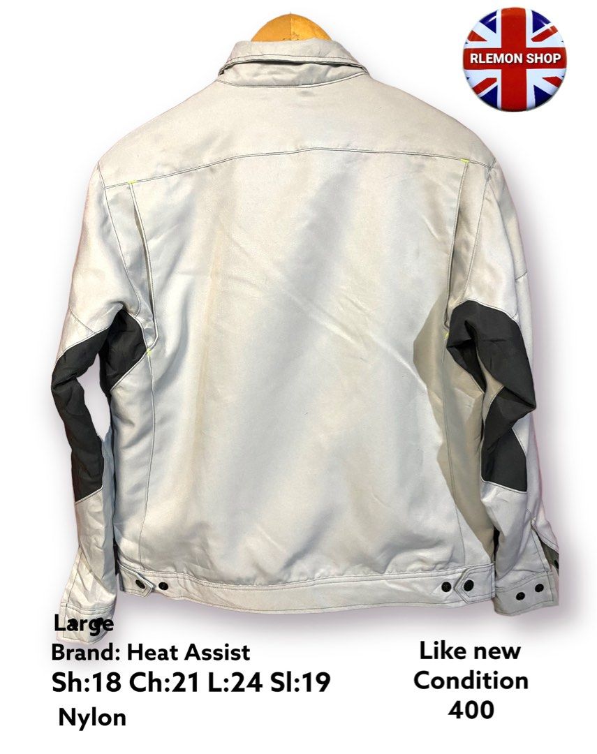 Heat Assist Nylon Jacket, Men's Fashion, Coats, Jackets and Outerwear ...