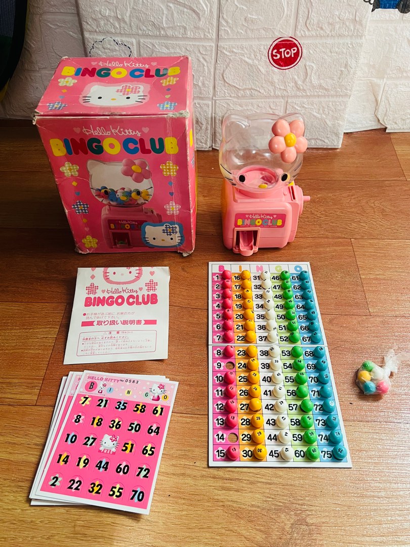 HELLO KITTY BINGO CLUB on Carousell