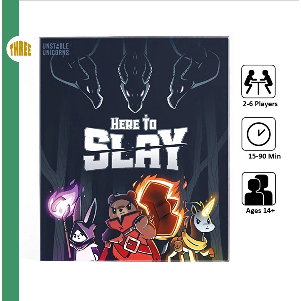Here to Slay Card Game Board Game Base Game and Expansion Pack, Hobbies ...