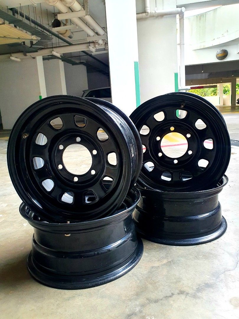 Hiace Steel Rim, Car Accessories, Tyres & Rims on Carousell