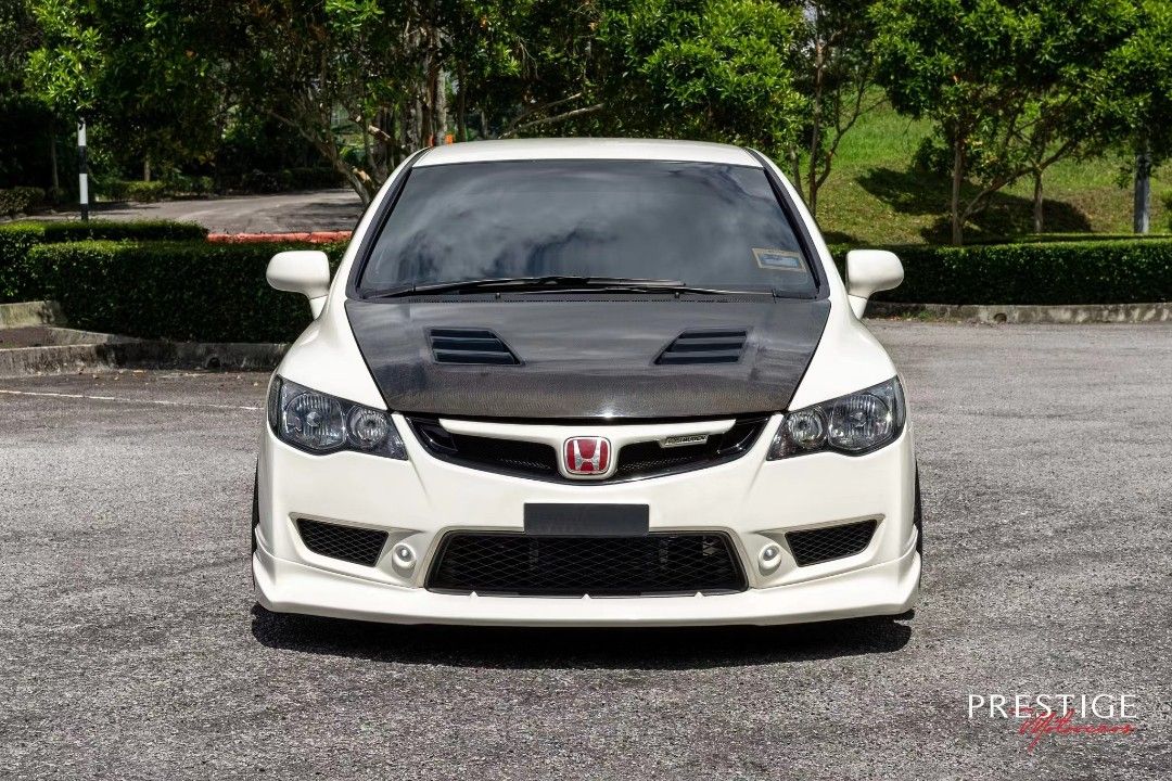 Honda Civic FD Carbon Fibre Bonnet, Car Accessories, Accessories on ...