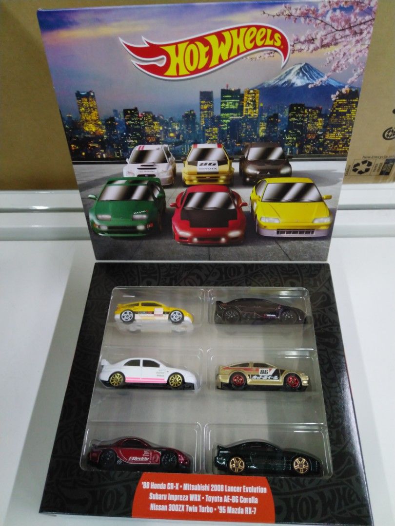 Hot Wheels JDM 6 Pack (2022), Hobbies & Toys, Toys & Games on Carousell
