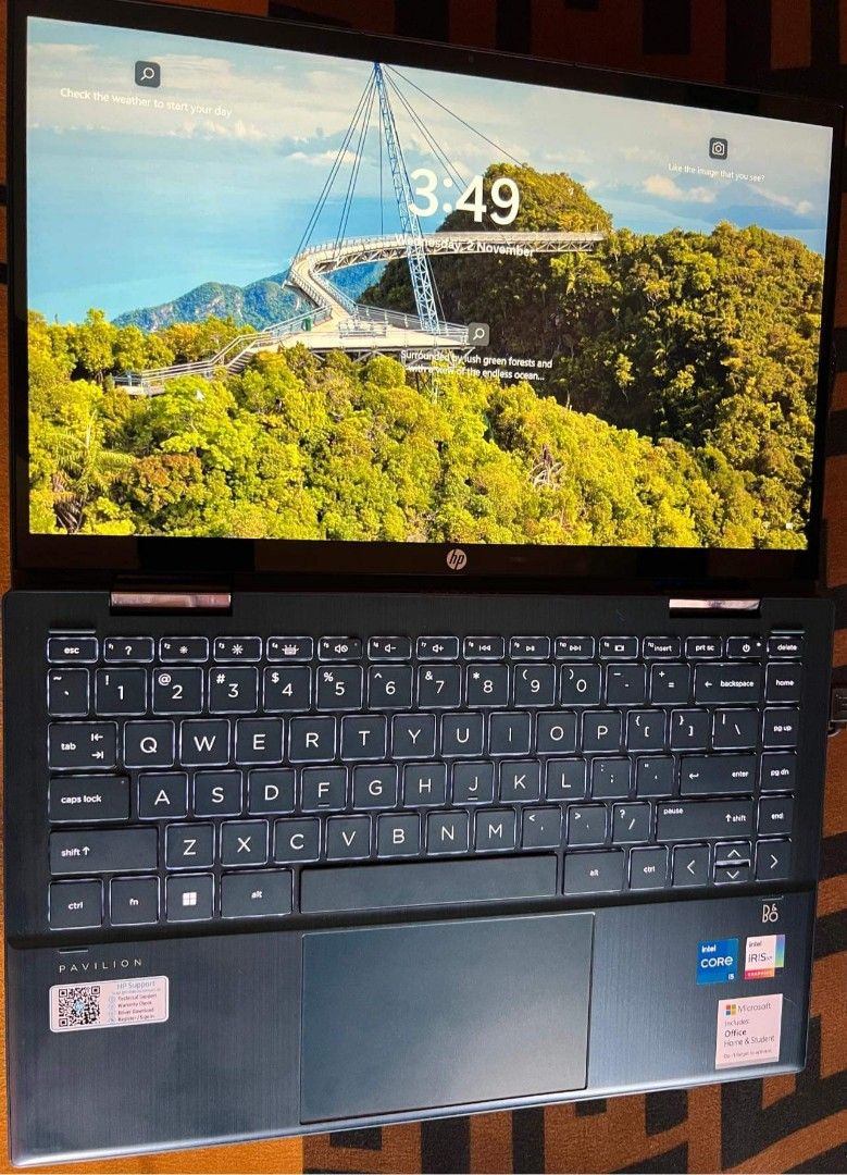 HP Pavilion X360 Convertible 360 degrees touchscreen laptop, Computers ...