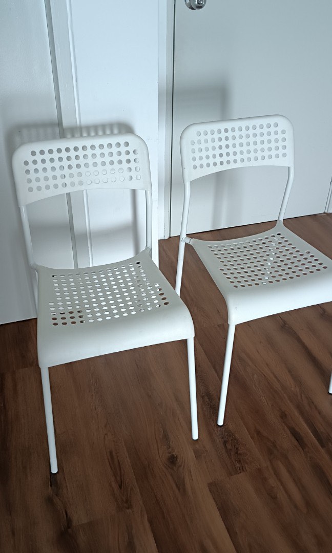 Ikea Adde Chairs ( 4pcs), Furniture & Home Living, Furniture, Chairs on ...