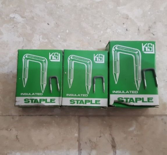 Insulated Staple / Staple Wire (50 pcs) on Carousell