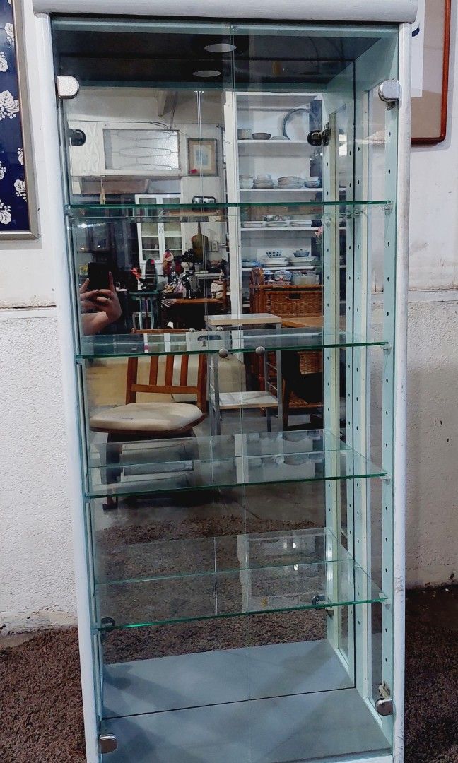 Japan Slim Displayer Cabinet , Furniture & Home Living, Furniture ...