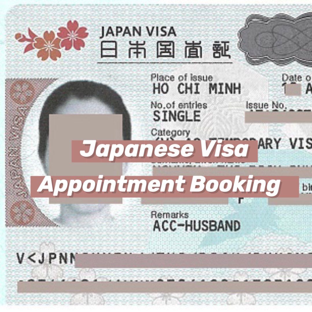 Japanese Visa Appointment Booking, Tickets & Vouchers, Flights ...
