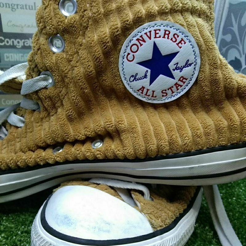 KASUT CONVERSE CORDUROY CHUCK TAYLOR ALL STAR BUNDLE (10 UK), Men's ...
