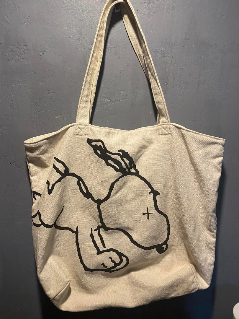 Kaws Tote bag, Women's Fashion, Bags & Wallets, Tote Bags on Carousell